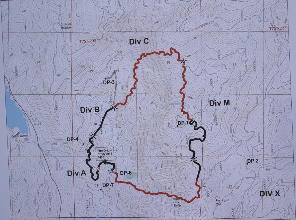 Willow Fire Still Active On North And South | Sierra News Online
