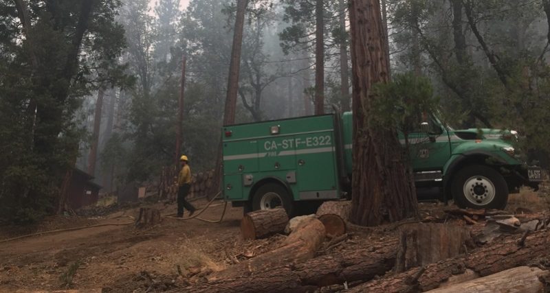Update On The South Fork Fire Friday 7 AM | Sierra News Online