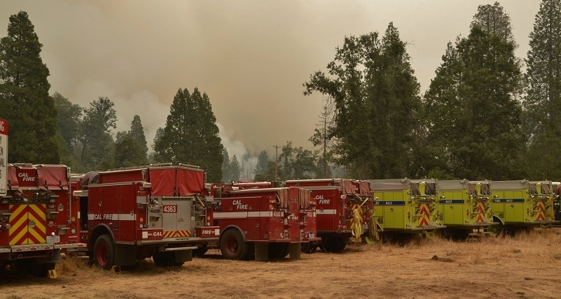Ferguson Fire Now 21,500 Acres, Still 7 Percent Contained | Sierra News ...