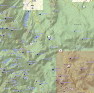 June Lake Loop Map | Sierra News Online