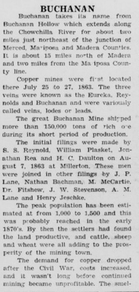 Buchanan Madera Tribune | Sierra News Online