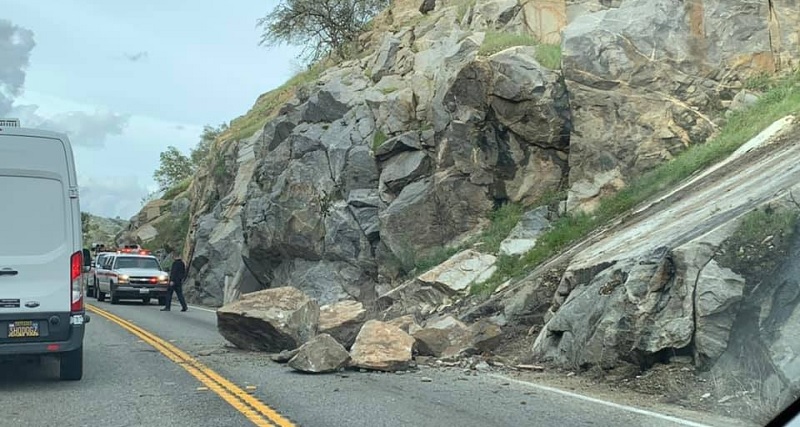 Highway 41 Closed Through Rocky Cut Area Due To Rockslide | Sierra News ...