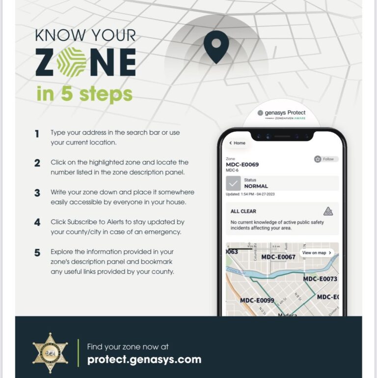 Know Your Zone in an Emergency - Sierra News Online