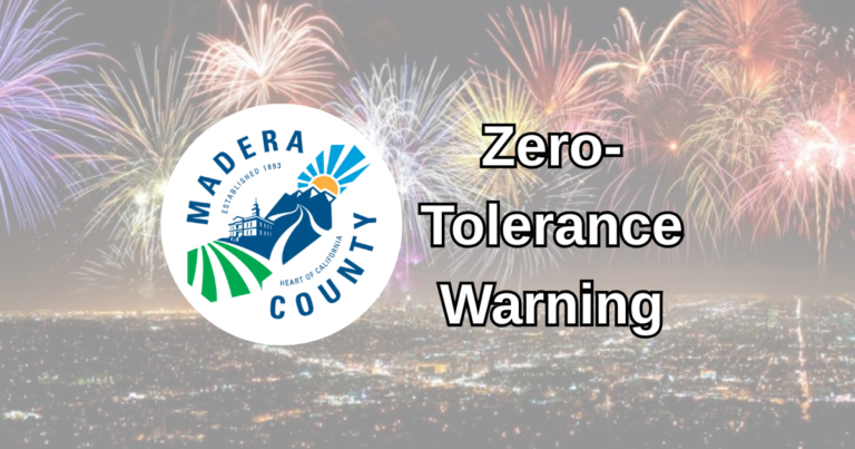 Zero-Tolerance Warning for Illegal Fireworks