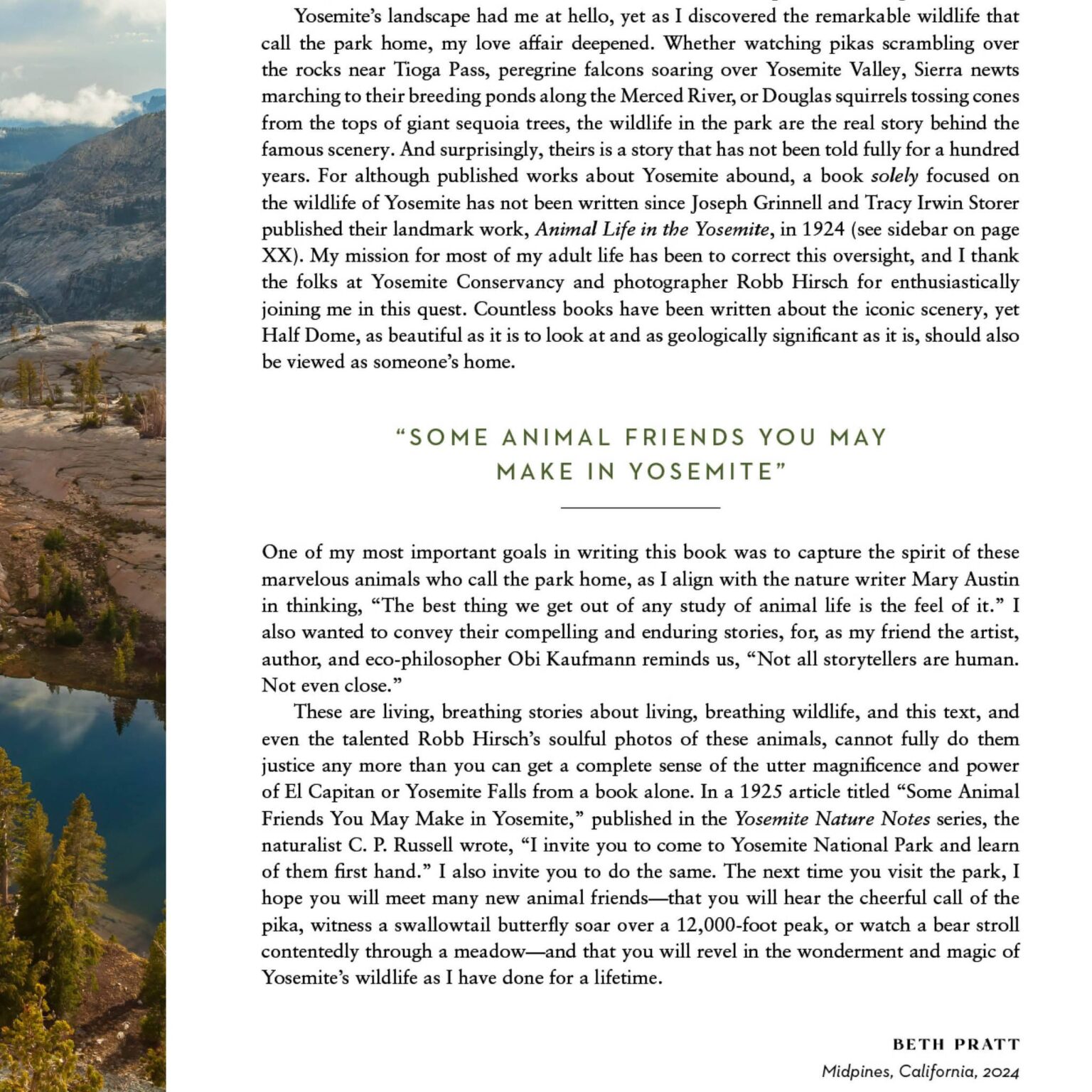 Yosemite Wildlife: Stunning Celebration Of The Park’s Fauna