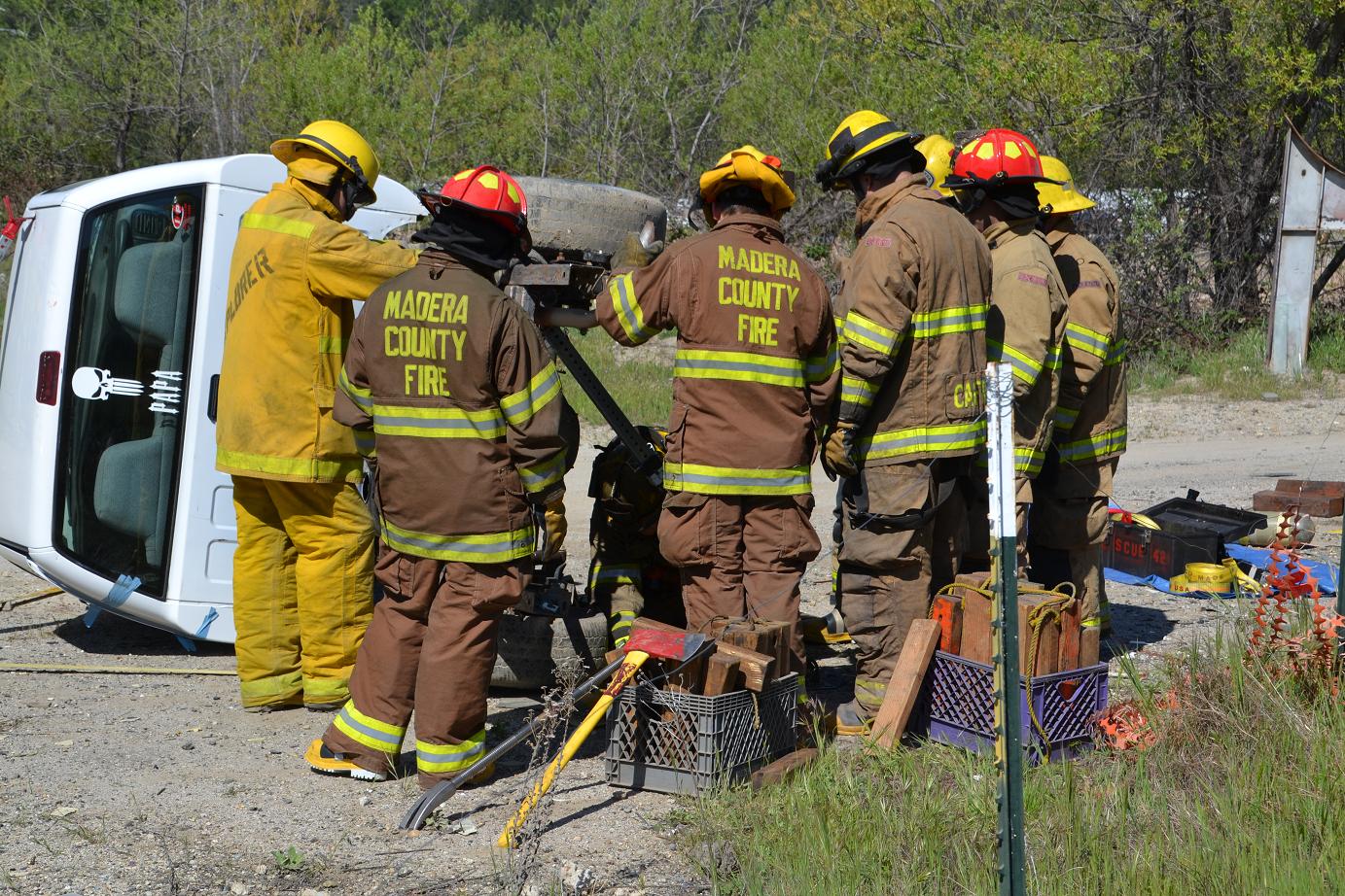 New Volunteer Firefighters Training Day | Sierra News Online