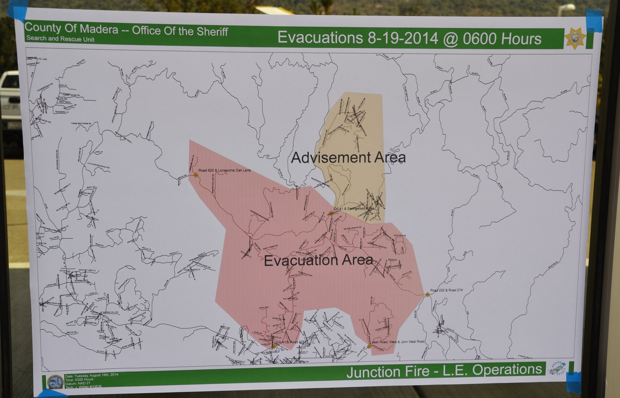 Junction Fire Update 12PM Tuesday | Sierra News Online